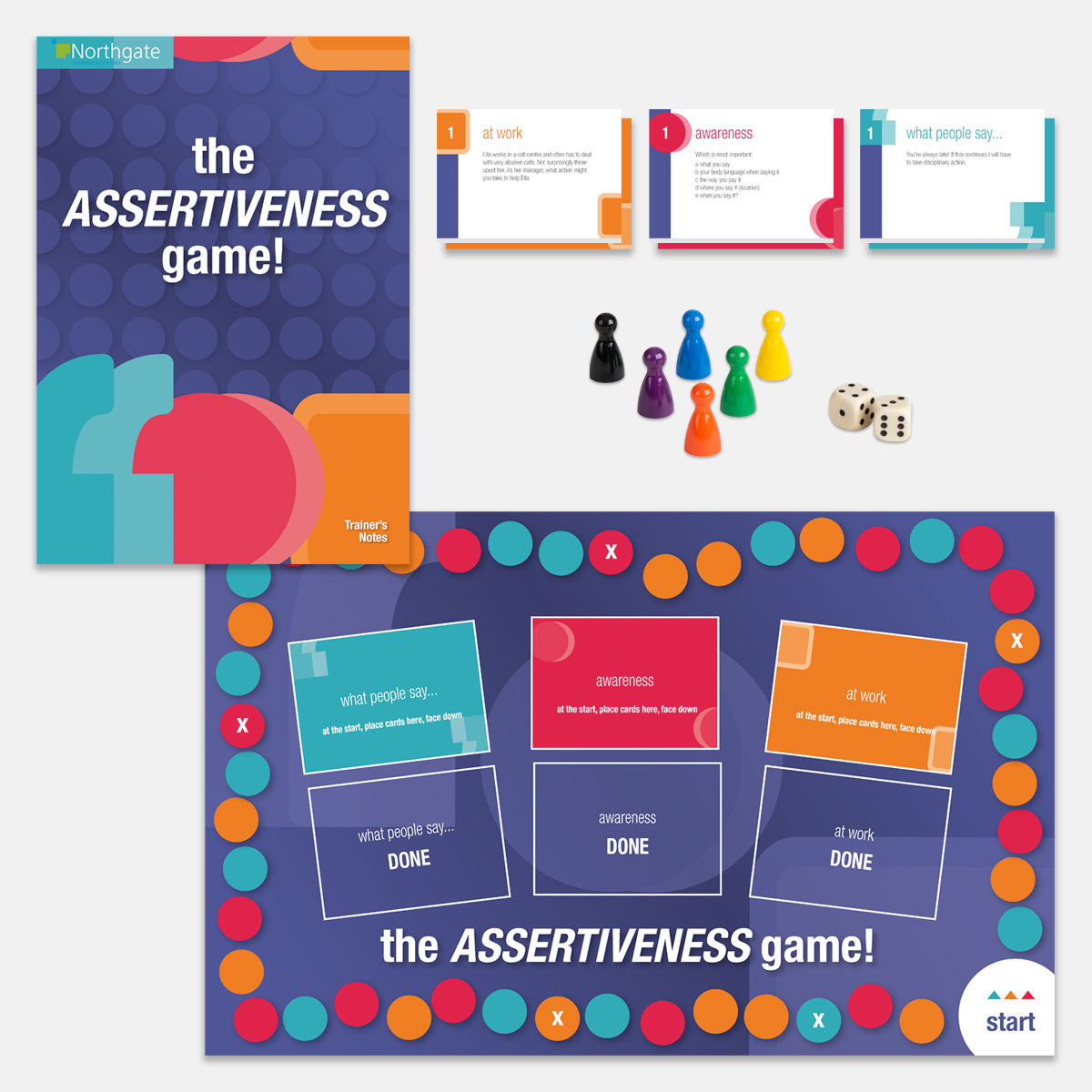 The Assertiveness Game™ | Assertiveness Training Activity – Northgate Training Ltd